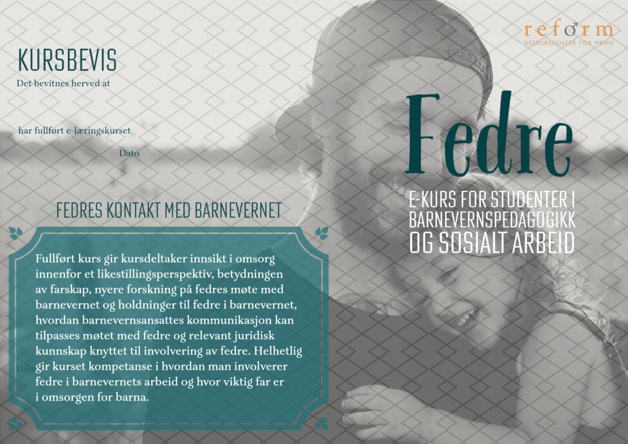 Kursbevis, fedre-1 (1) - Reform